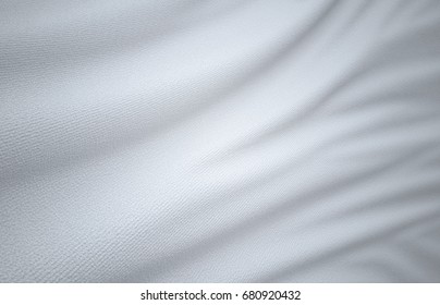 White Flag White Fabric 3d Render Stock Illustration 680920432 ...