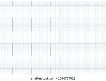 White Graph Paper Square Grid Stock Illustration 1344757022 | Shutterstock