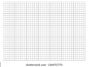 White Graph Paper Square Grid 스톡 일러스트 1344757775 | Shutterstock