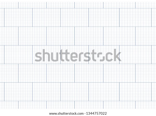 White Graph Paper Square Grid Stock Illustration 1344757022 | Shutterstock
