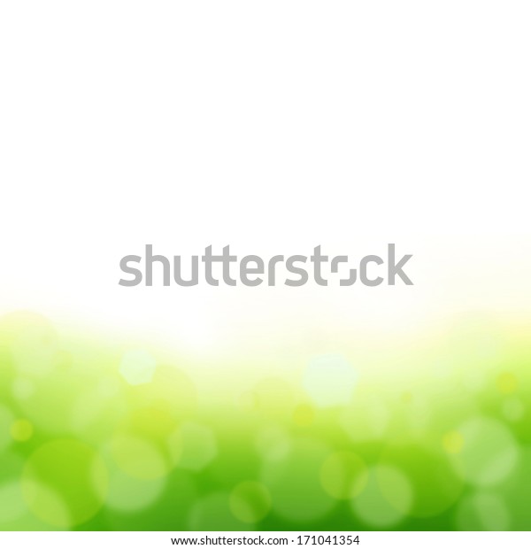 Arrière-plan blanc et vert abstrait : illustration de stock 171041354