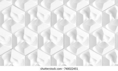 White Interior Background Texture 3d Illustration Stock Illustration ...