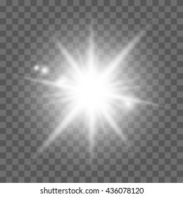 White Light Effect Sun Rays 库存插图 436078120 | Shutterstock