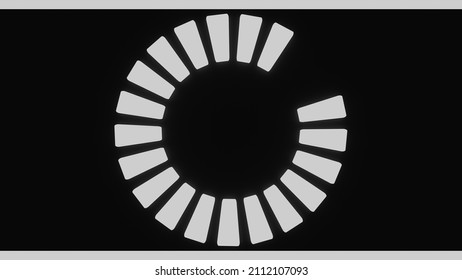 White Loading Bar Border Stock Illustration 2112107093 | Shutterstock