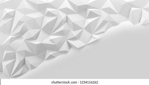 White Low Poly Rock Background Texture Stock Illustration 1234116262 ...