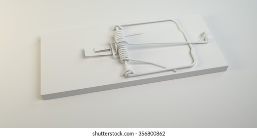 White Mouse Trap Stock Illustration 356800862 | Shutterstock
