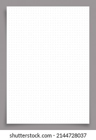 White Paper Dot Pattern On Gray Stock Illustration 2144728037 ...