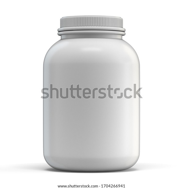 White Plastic Jag 3d Render Illustration Stock Illustration 1704266941 ...
