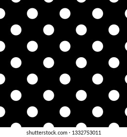 White Point Line Pattern On Black Stock Illustration 1332753011 ...