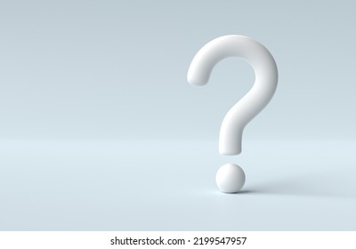 White Question Mark Symbol On Blue Stock Illustration 2199547957 ...