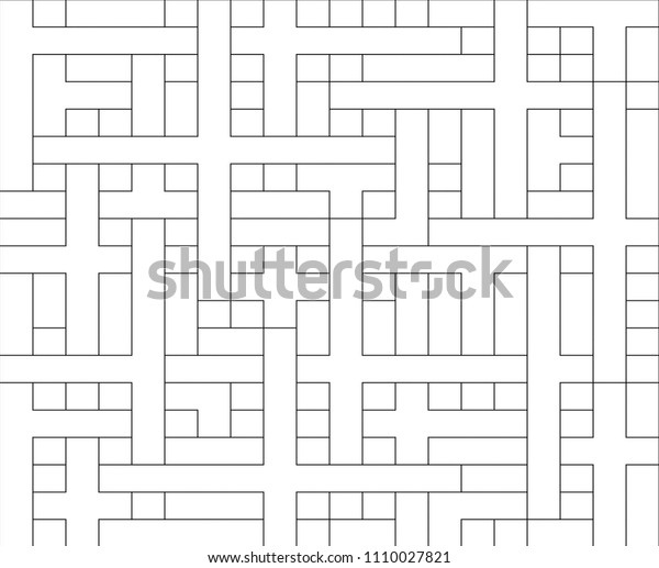 White Rectangle Tiles Texture Seamless Texture Stock Illustration ...