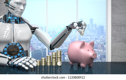 7,332 Banking robot Images, Stock Photos & Vectors | Shutterstock