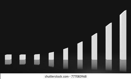 Silhouette Two Businessman Pushing Block Create Stock Vector (Royalty ...