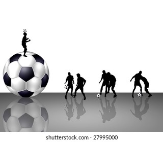 White Soccer Background Stock Illustration 27995000 | Shutterstock