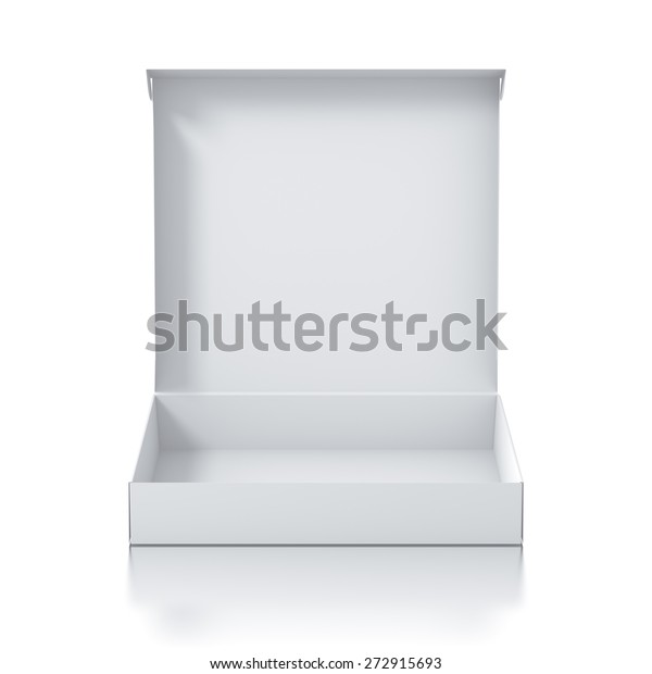 White Square Box High Resolution 3d Stock Illustration 272915693 ...