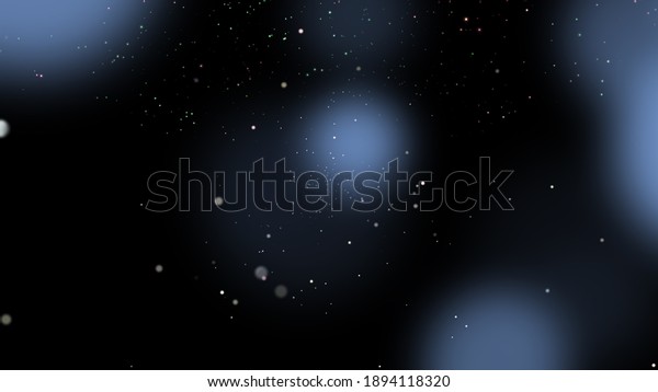 White Star Space Background Computer Illustration 库存插图 1894118320 ...