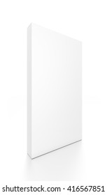 White Tall Thin Vertical Rectangle Blank Stock Illustration 416567851 ...