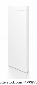 White Tall Thin Vertical Rectangle Blank Stock Illustration 479397538