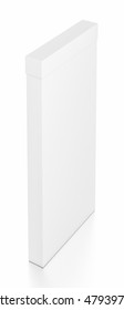 White Tall Thin Vertical Rectangle Blank Stock Illustration 479397592 ...