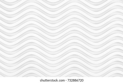White Texture Wavy Background Interior Wall: ilustrações stock ...