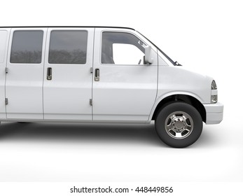 White Van Side View Cut Shot Stock Illustration 448449856 | Shutterstock