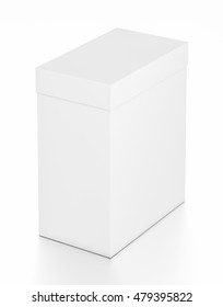 White Rectangle Blank Box Isometric Angle: ภาพประกอบสต็อก 405165058 ...