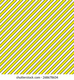 Diagonal Stripes Seamless Pattern Simple Yellow Stock Vector (Royalty ...