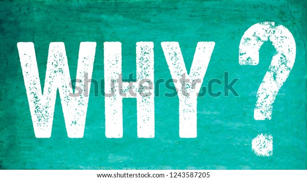 Why Question Mark Text On Bright: ภาพประกอบสต็อก 1243587205 | Shutterstock