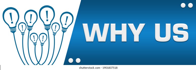 Why Us Concept Image Text Related Stock Illustration 1901837518 ...