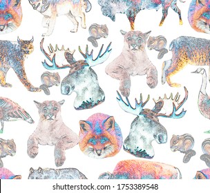 884 Bobcat pattern Images, Stock Photos & Vectors | Shutterstock