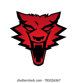 Wild Red Wolf Stock Illustration 781026367 | Shutterstock