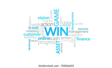 Win Infographic Cloud Animation Stock Illustration 703026655 | Shutterstock