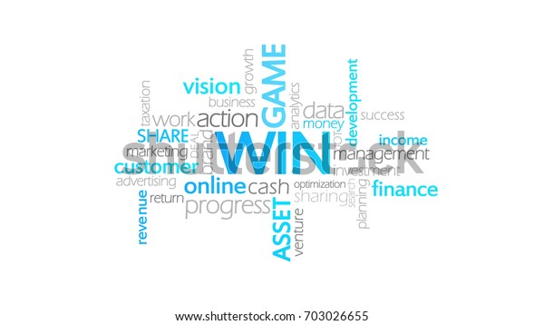 Win Infographic Cloud Animation Stock Illustration 703026655 | Shutterstock