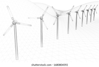 1,246 Wireframe wind Images, Stock Photos & Vectors | Shutterstock
