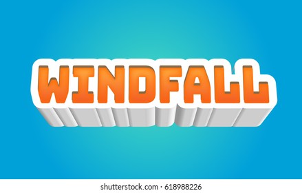 142 Windfall logo 이미지, 스톡 사진 및 벡터 | Shutterstock