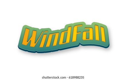 142 Windfall logo 이미지, 스톡 사진 및 벡터 | Shutterstock