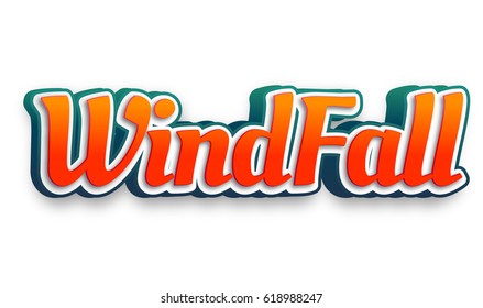 142 Windfall logo 이미지, 스톡 사진 및 벡터 | Shutterstock
