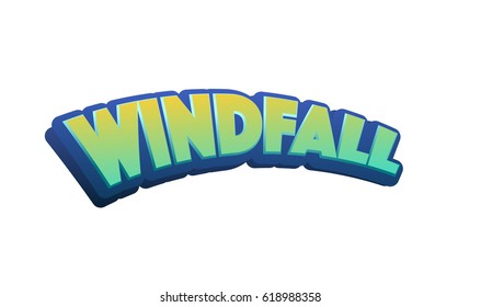 142 Windfall logo 이미지, 스톡 사진 및 벡터 | Shutterstock