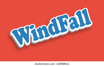 142 Windfall logo 이미지, 스톡 사진 및 벡터 | Shutterstock