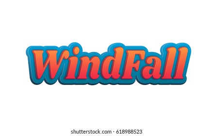 142 Windfall logo 이미지, 스톡 사진 및 벡터 | Shutterstock