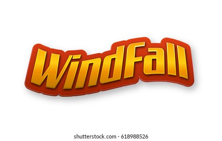 142 Windfall logo 이미지, 스톡 사진 및 벡터 | Shutterstock