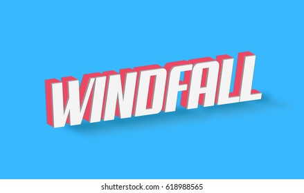 142 Windfall logo 이미지, 스톡 사진 및 벡터 | Shutterstock