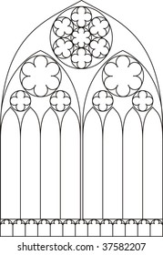 5,284 Church window drawing Images, Stock Photos & Vectors | Shutterstock