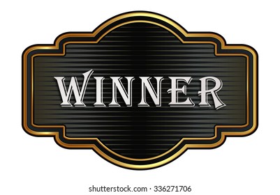 Winner Label Stock Illustration 336271706 | Shutterstock