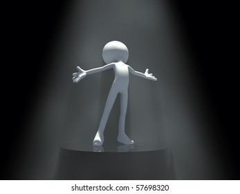 6,718 Man in the spotlight Stock Illustrations, Images & Vectors ...