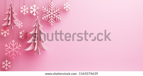 Winter Abstract Design Creative Concept Hanging Stock Illustration ...