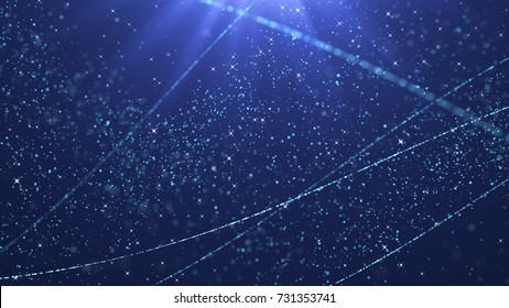 Winter Particles Background Light Dust Particles Stock Illustration ...