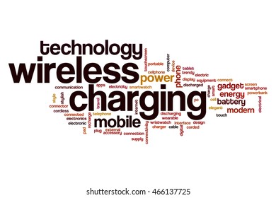 Wireless Charging Word Cloud Stock Illustration 466137725 | Shutterstock