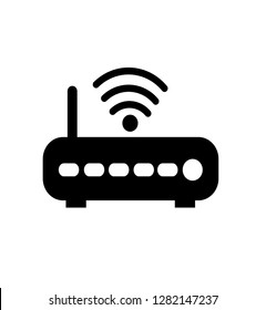 Wireless Modem Single Icon Stock Illustration 1282147234 | Shutterstock