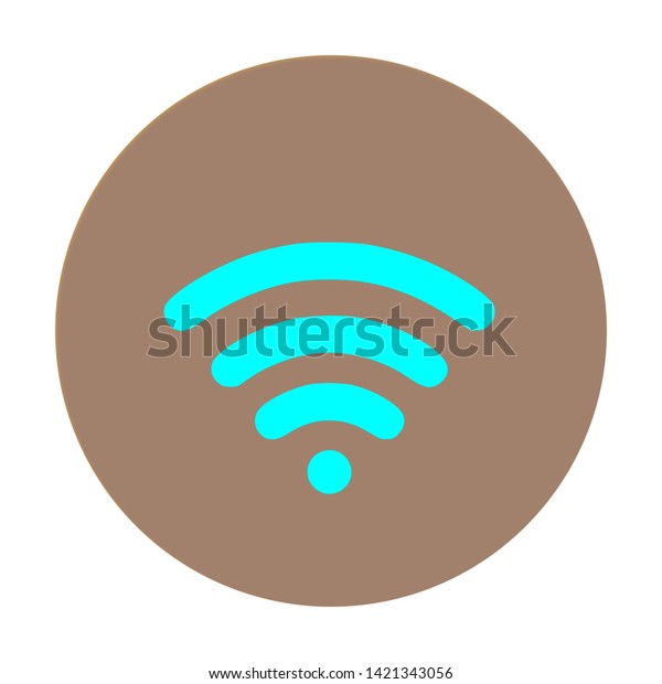 Wireless Network Communication Connectivity Symbol Stock Illustration ...